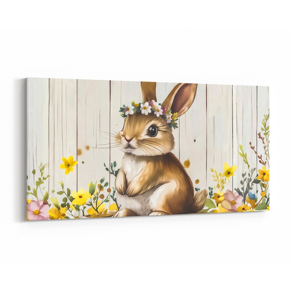 Erosebridal Cartoon Rabbit Bunnies Paintings Wall Decor Bedroom ...