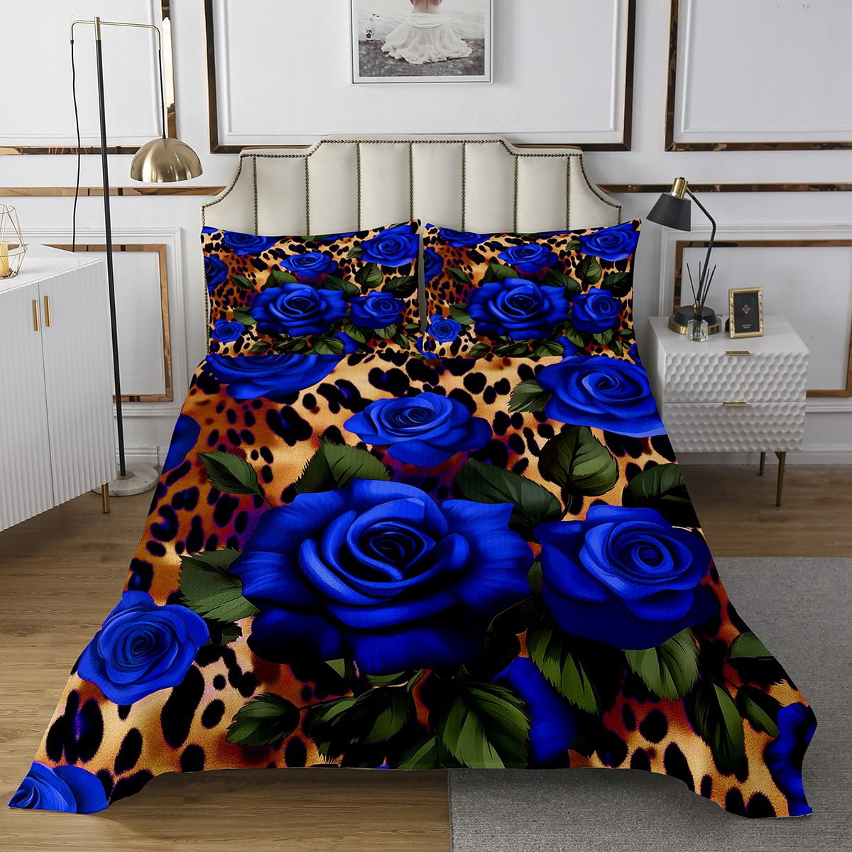 Erosebridal Chic Rose Blossoms Bedspread Sets Twin Size, Romantic ...
