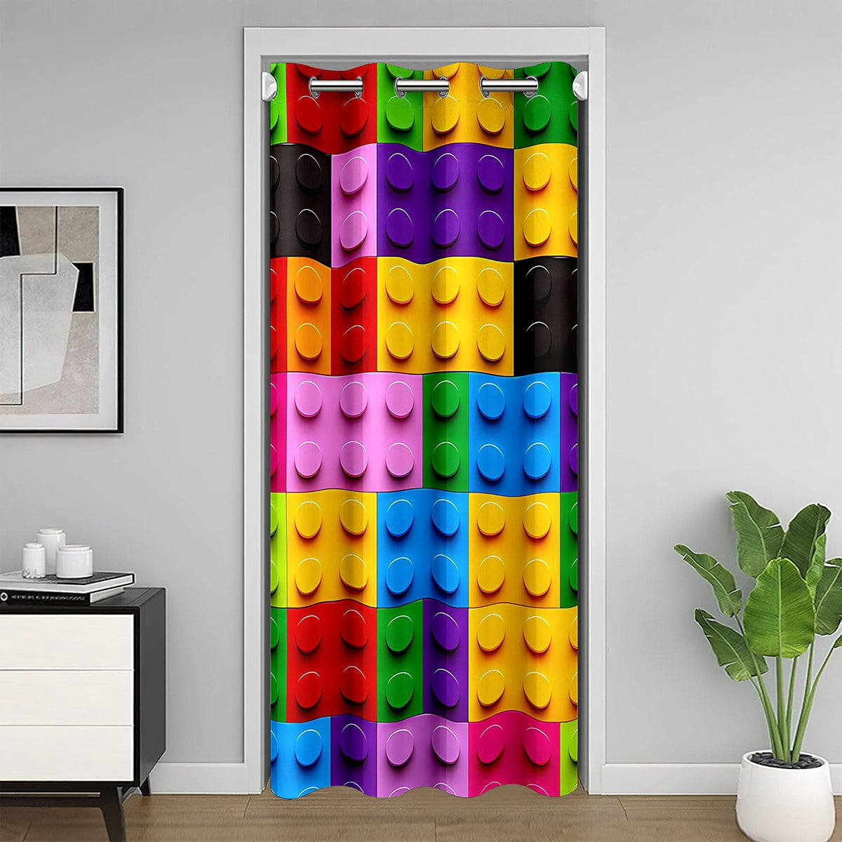 Erosebridal Construction Game Door Curtain For Doorways 80"x59 ...