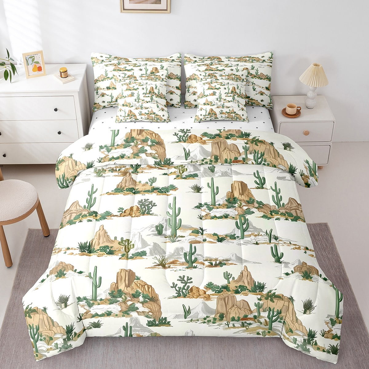 Erosebridal Cowboy Bedding Sets Queen Size, Rustic Farmhouse Comforter ...