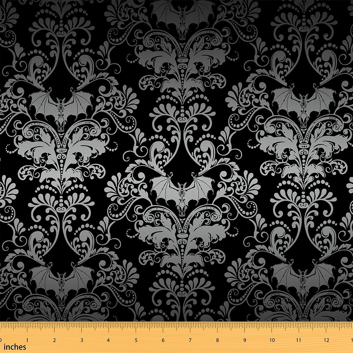 Erosebridal Exotic Bohemian Upholstery Fabric 1 Yard,Vintage Damask ...