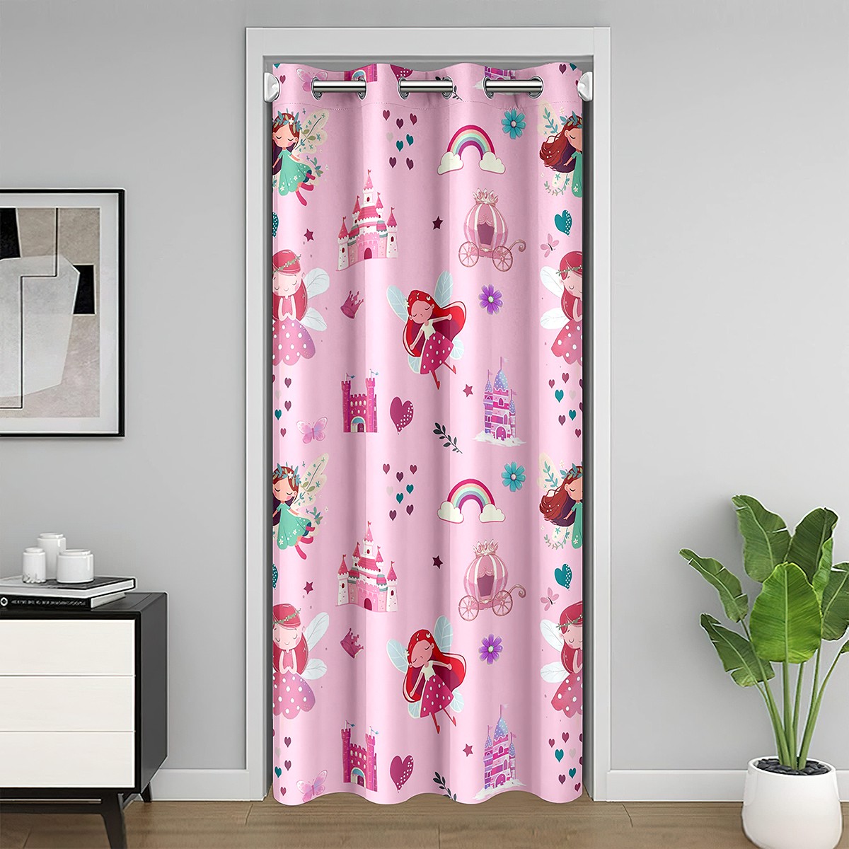 Erosebridal Fairy Tale Door Curtain For Doorways 59x80, Princess Elf ...