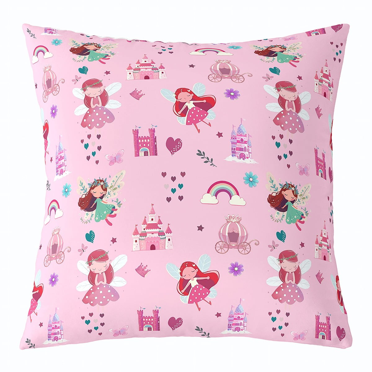 Erosebridal Fairy Tale Throw Pillow Covers 22x22, Princess Elf Cushion ...