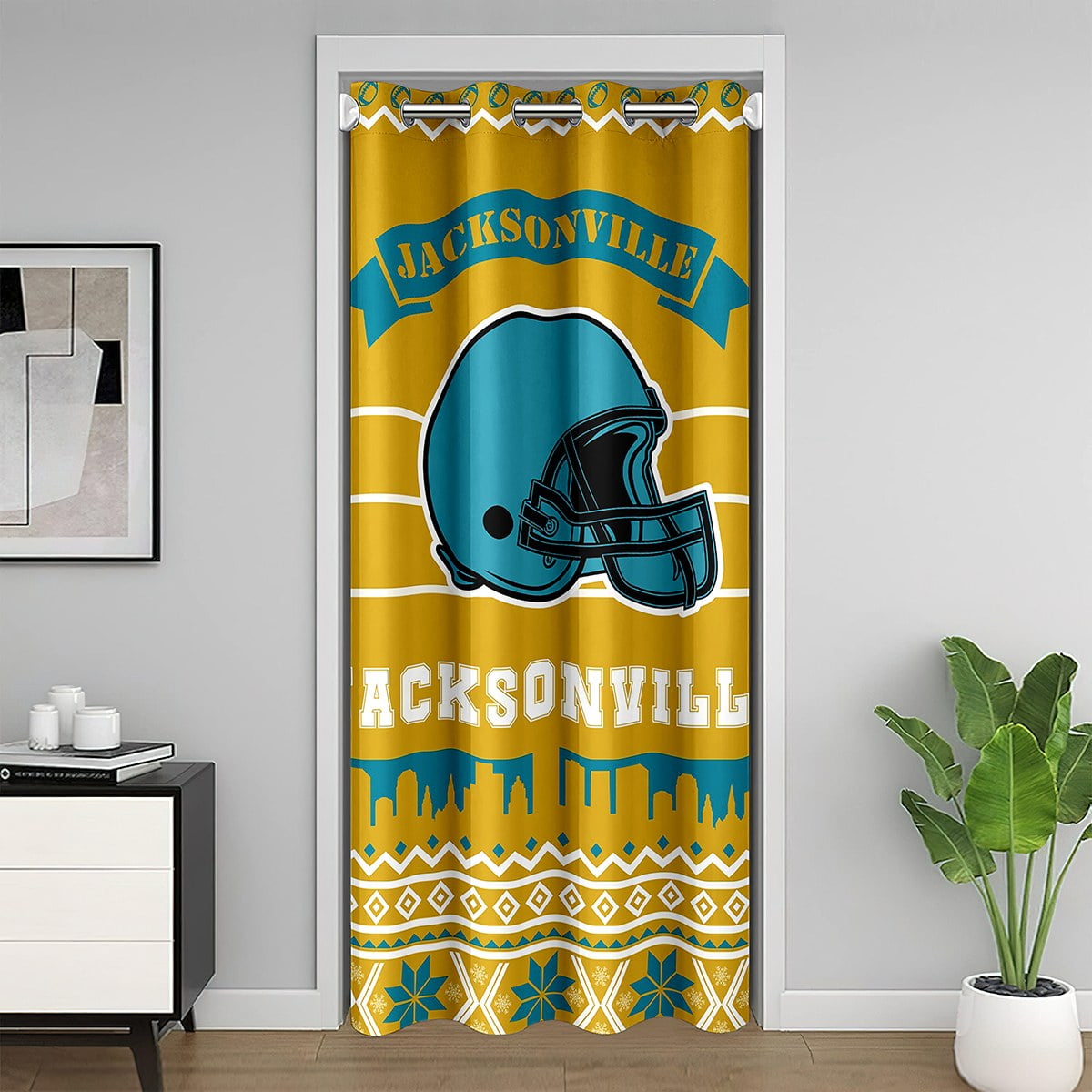 Erosebridal Football Door Curtain for Doorway Privacy,Sports Themed ...