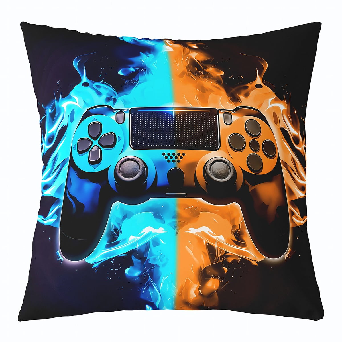 Erosebridal Gamer Reversible Throw Pillow Covers 24 x 24-Inch Gaming ...