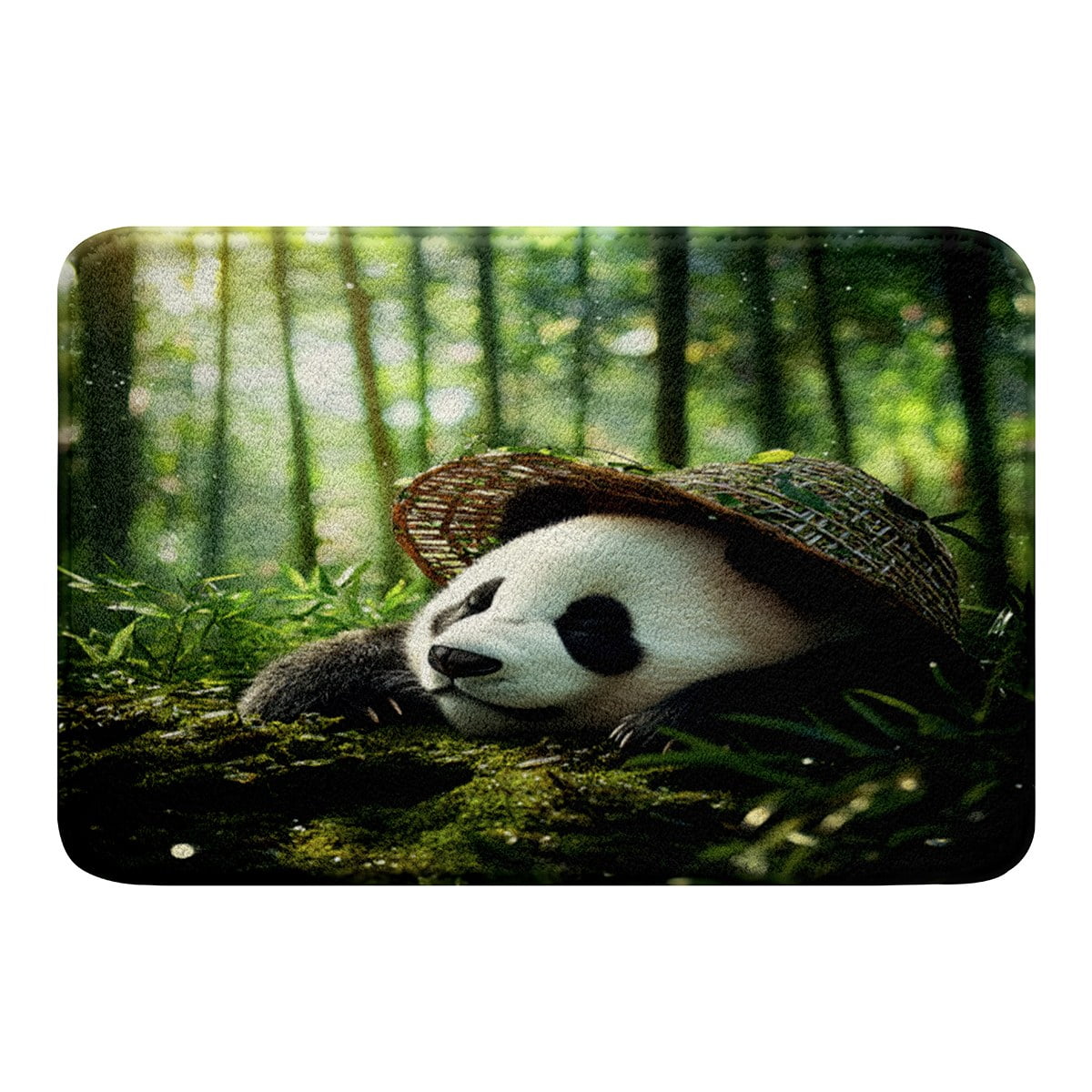 Erosebridal Kawaii Animal Bathtub Mat 20x32, Cute Panda Bath Rug ...