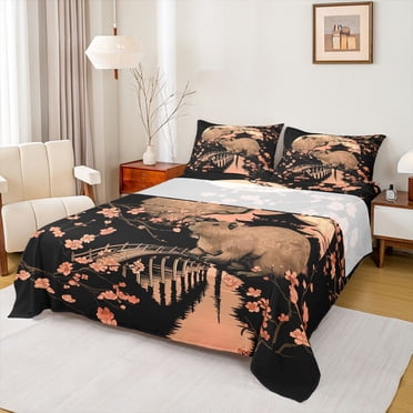 Erosebridal Kawaii Capybara kid Twin Sheet Sets, Love Heart Balloon ...