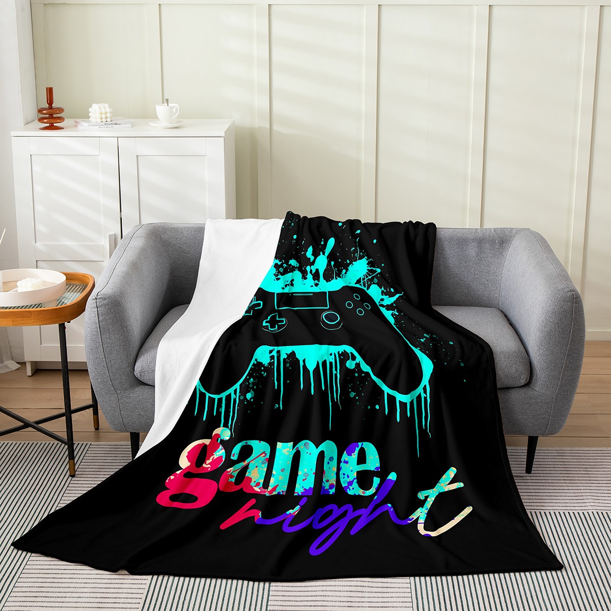 Erosebridal Kids Gamepad Blanket Baby 30x40,Cartoon Video Game ...