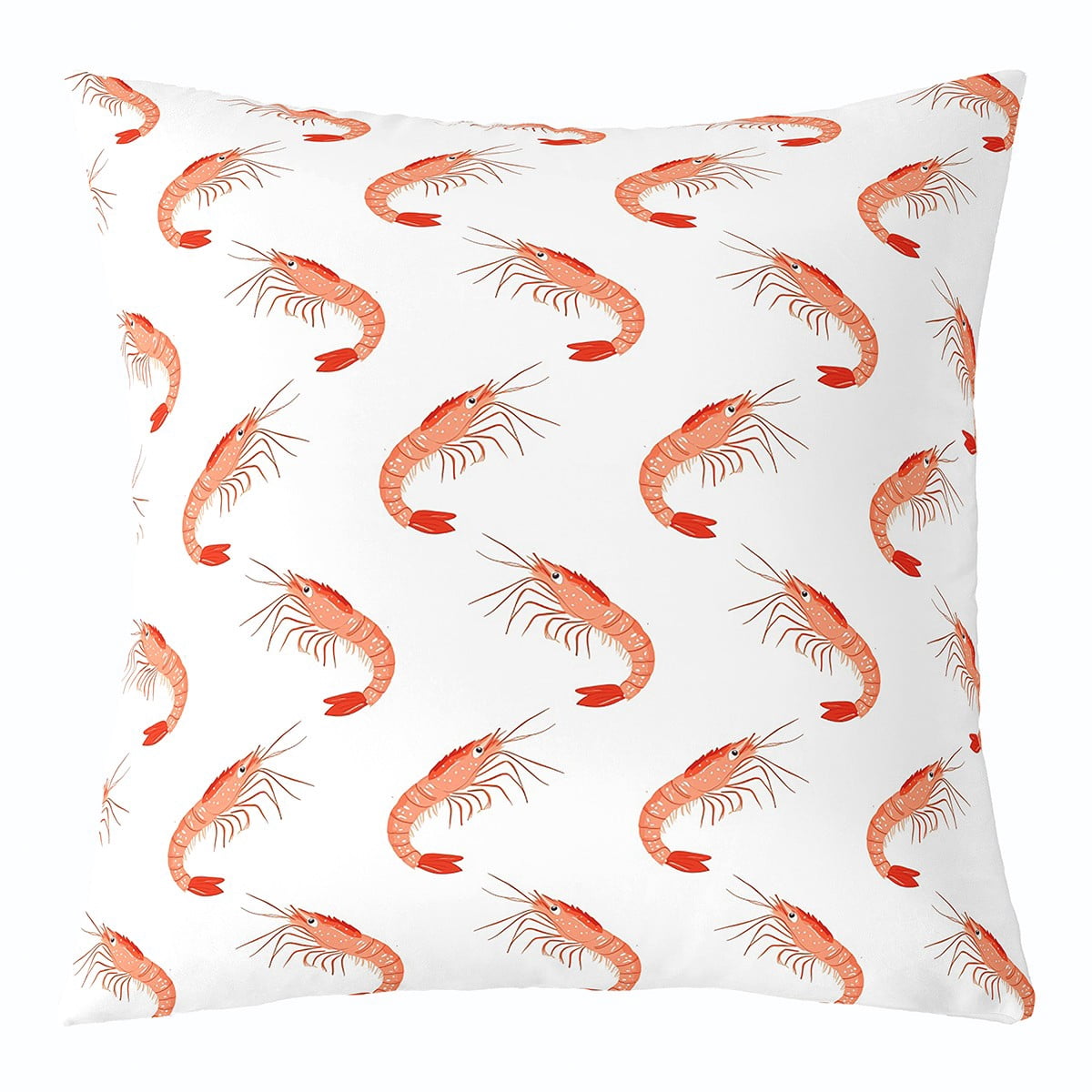 Erosebridal Lobster Print Pillow Cases, Cartoon Animal Throw Pillow ...