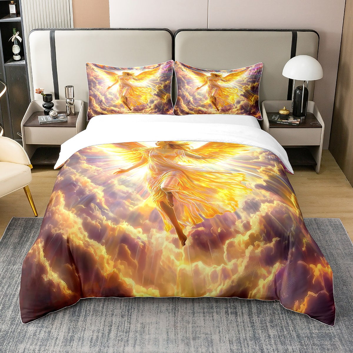 Erosebridal Magical Angel Princess 100% Cotton 100% Cotton Comforter ...