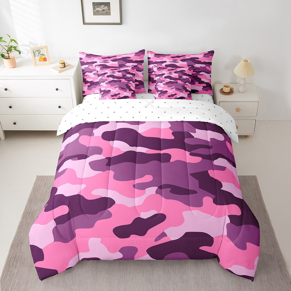 Erosebridal Military Army Bed in a Bag King size, Modern Camouflage Bed ...