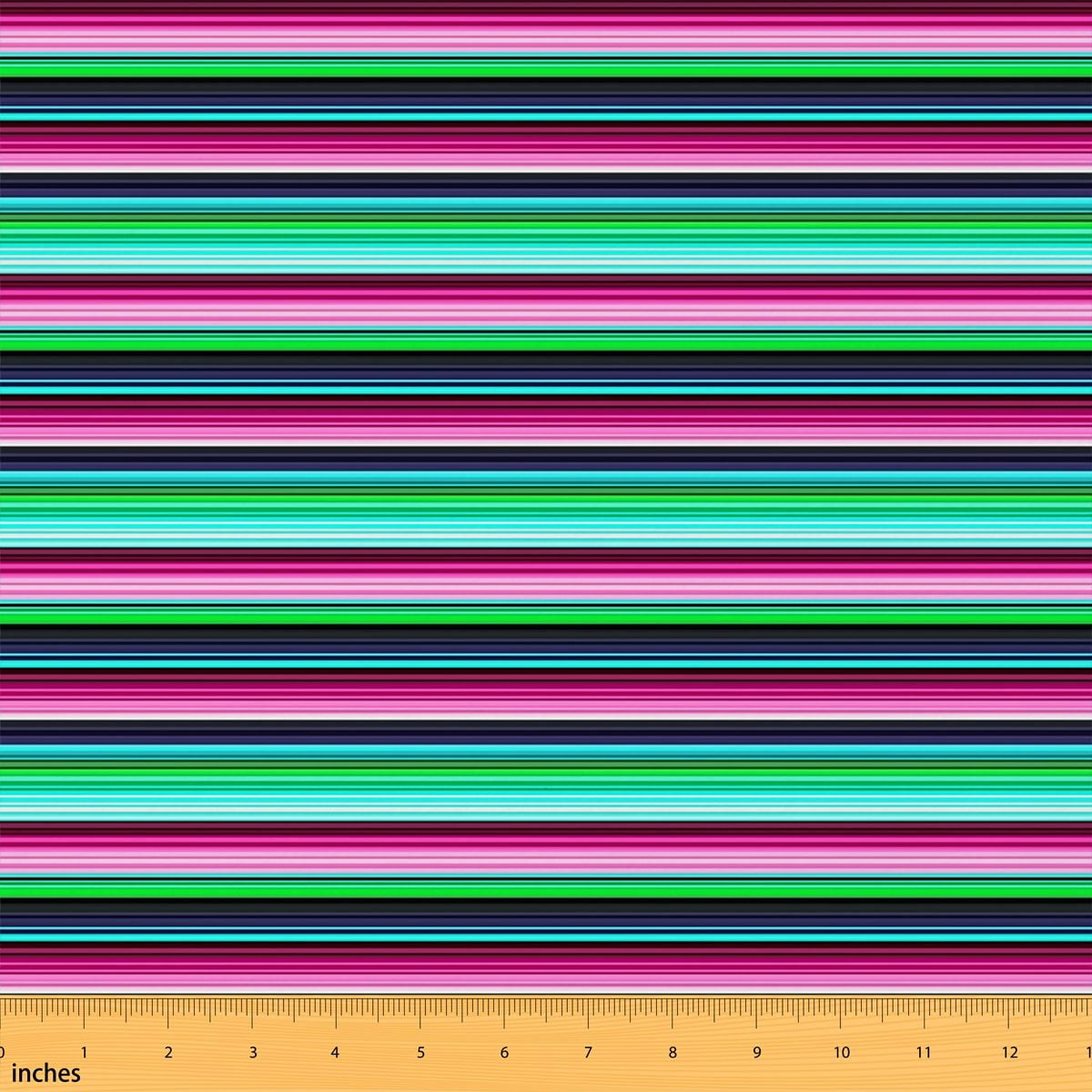 Erosebridal Pink Stripe Fabric by the Yard 5 Yards, Gradient Pattern ...