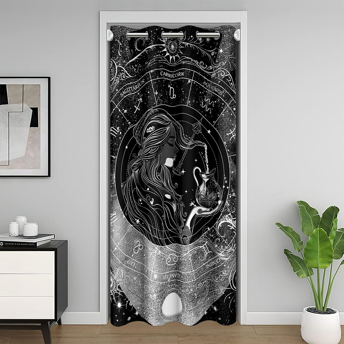 Erosebridal Psychedelic Constellations Door Curtain Panel 80"x42 ...