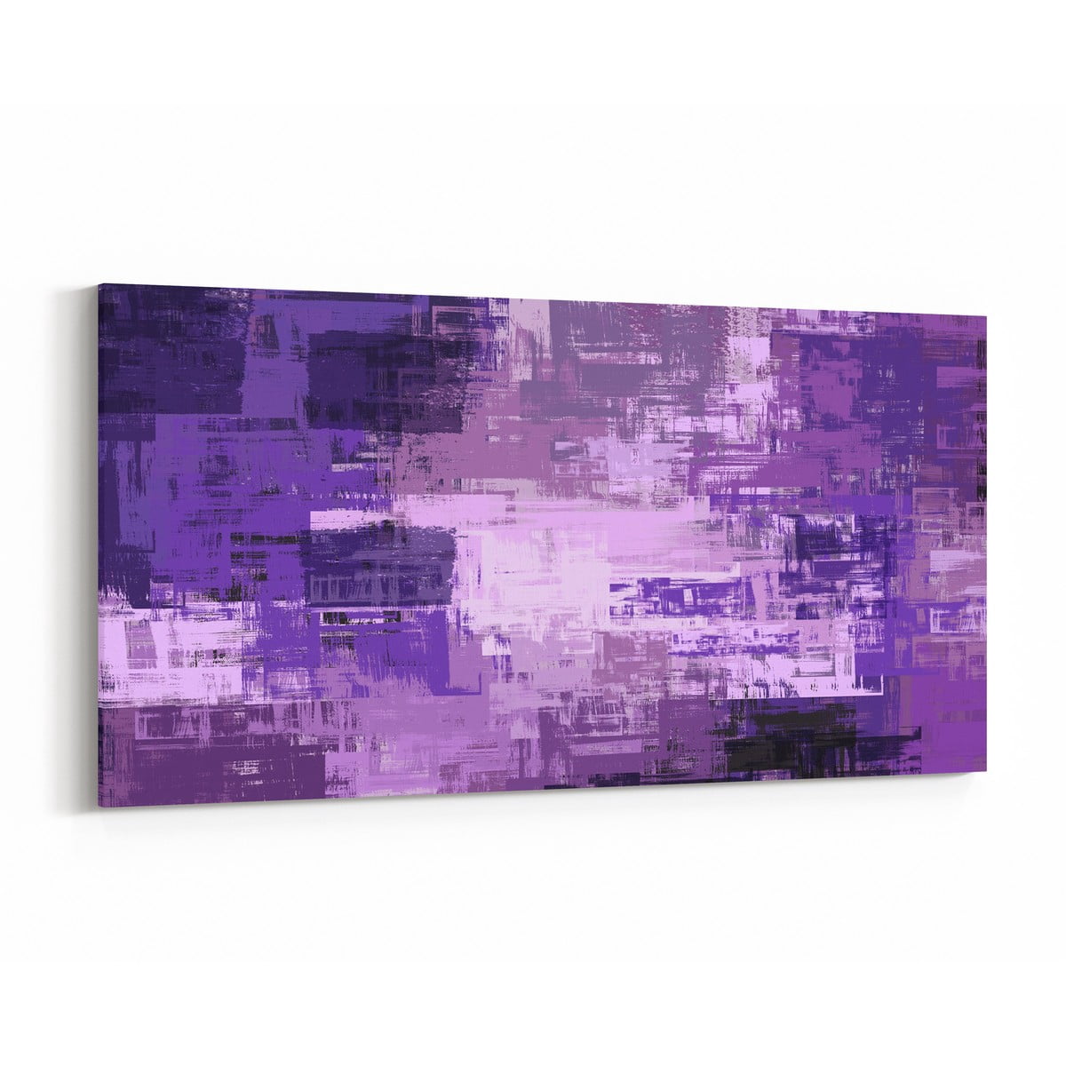 Erosebridal Purple Watercolor Paintings Wall Decor Bedroom 58x29 ...