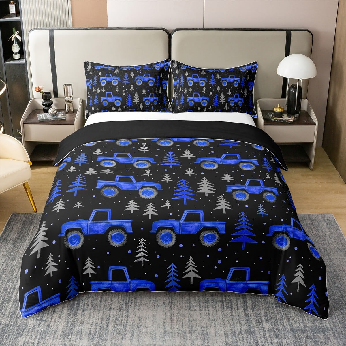 Erosebridal Rustic Tractor 100% Cotton Comforter Cover Twin ...