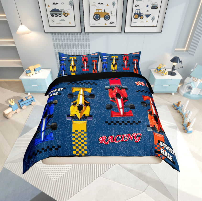 Erosebridal Sport Car Duvet Cover,Racing Car Bedding Sets,Fast Car ...