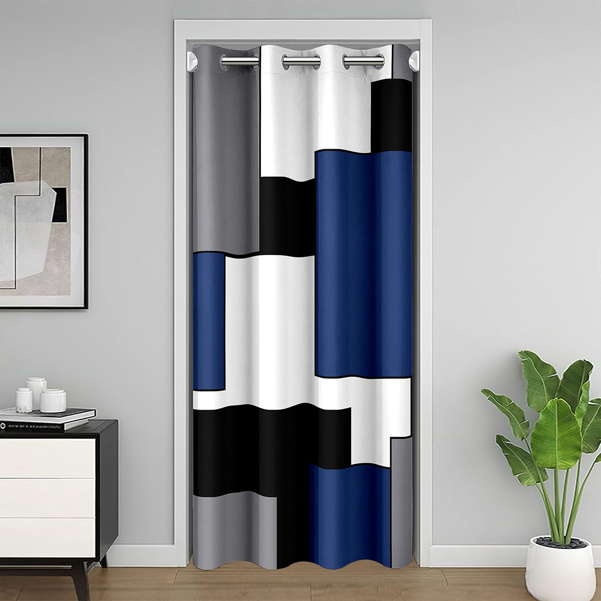 Erosebridal Teens Minimalism Door Curtain Panel 34x80, Rectangle Room ...