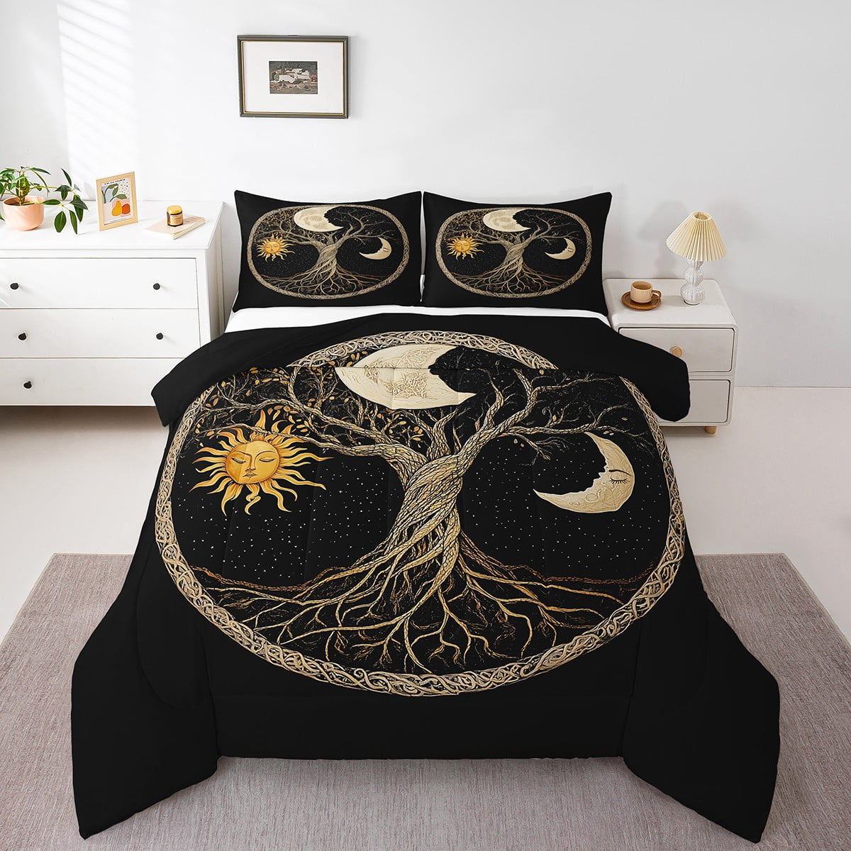 Erosebridal Tree Of Life Comforter Sets,Hohemian Theme Comforters ...