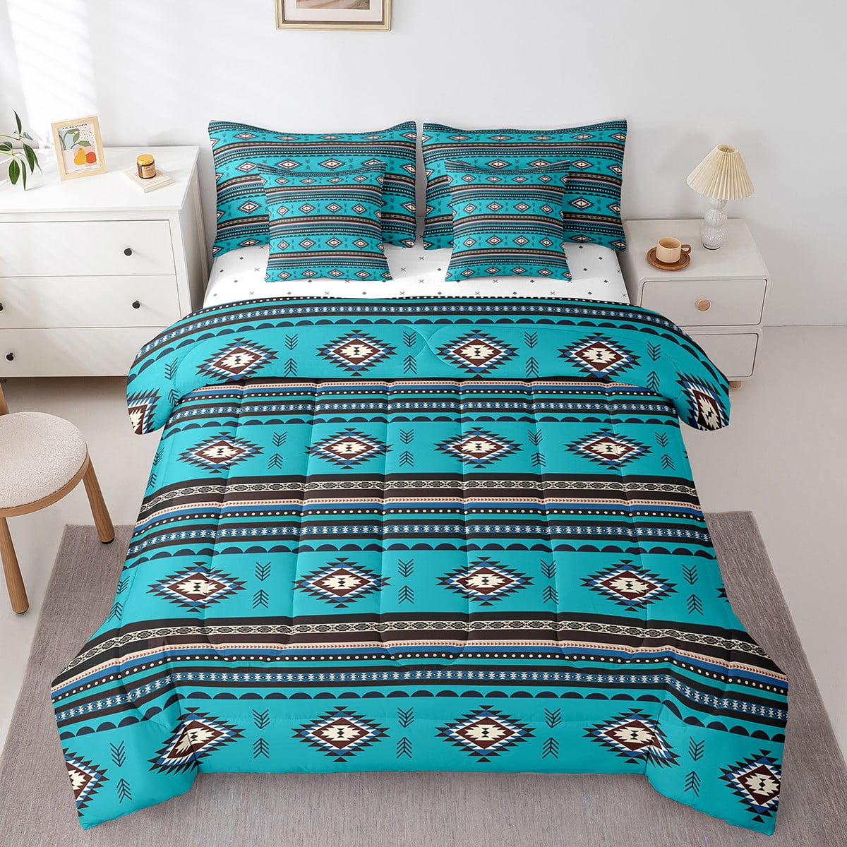 Erosebridal Tribal Aztec Bedding Sets Full Size, Bohomian Hippie ...