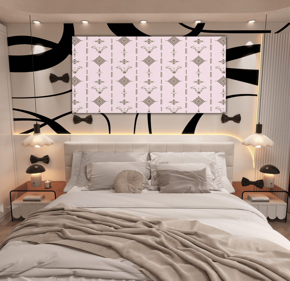 Erosebridal Tribal Aztec Paintings Wall Decor Bedroom, Boho Hippie ...