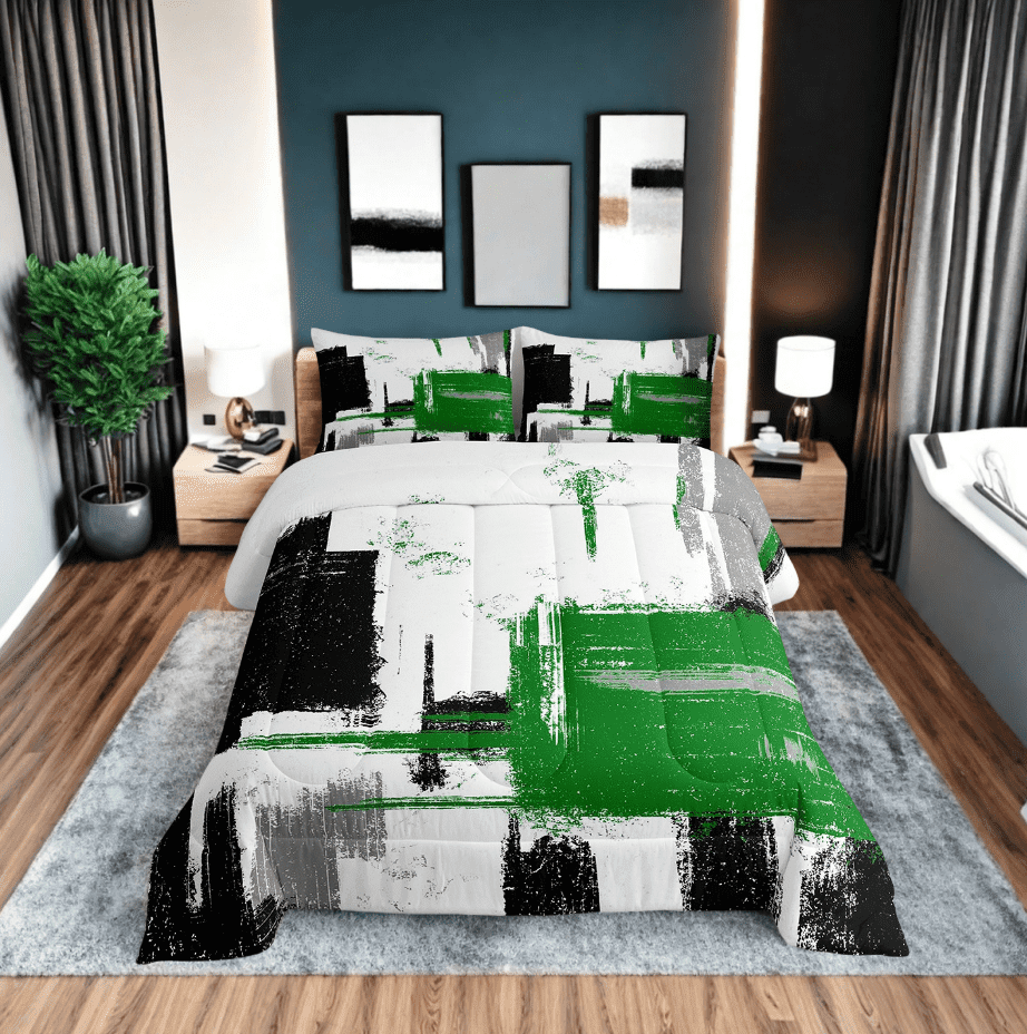 Erosebridal Vintage Abstract Bedding Twin Comforter Set, Minimalism ...