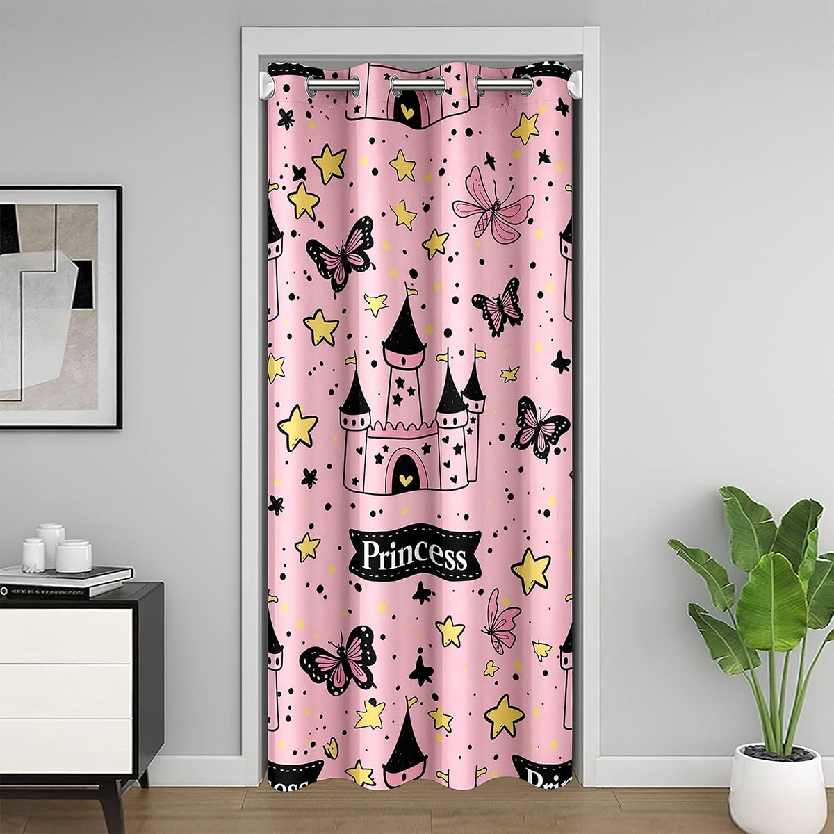 Erosebridal Vintage Aztec Door Curtain Panel 42x84, Sheep Skeleton Room ...