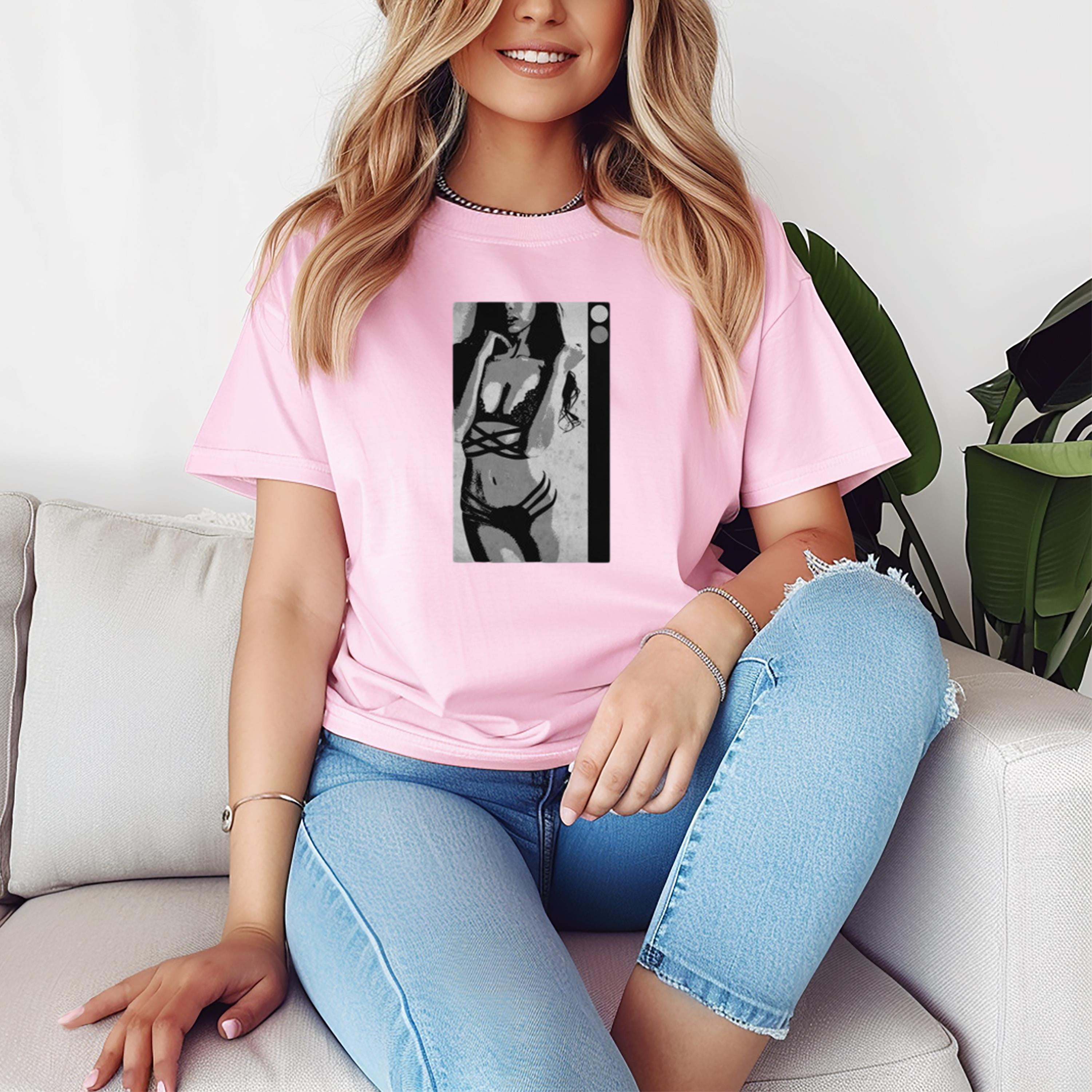 Erotic Flashback Funny Sexy Pin Up Retro Vintage Fun Unisex T-Shirt up to 5XL - Walmart.com