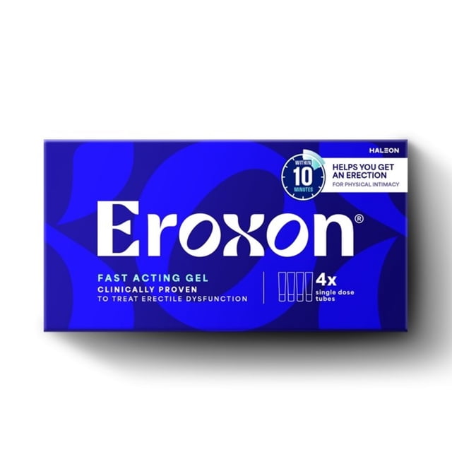 Eroxon ED Treatment Gel 4 Single Use Tubes Fast-Acting Clinically ...