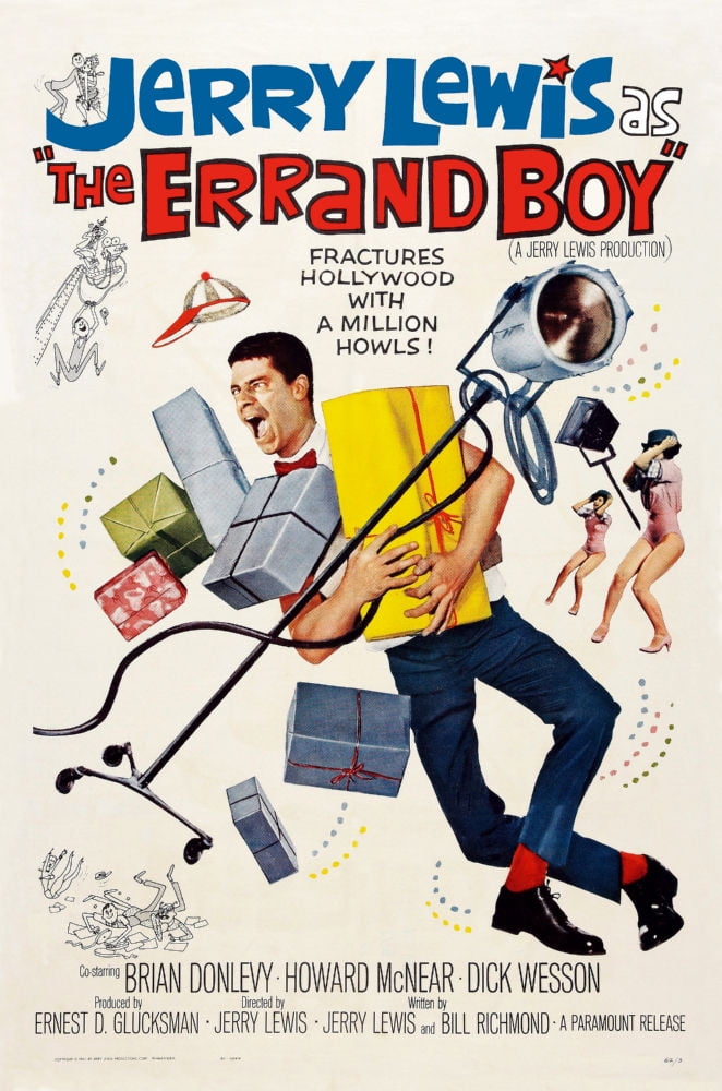 Errand Boy Poster Jerry Lewis Poster 12x16 Print on Metal Sign 12in x ...
