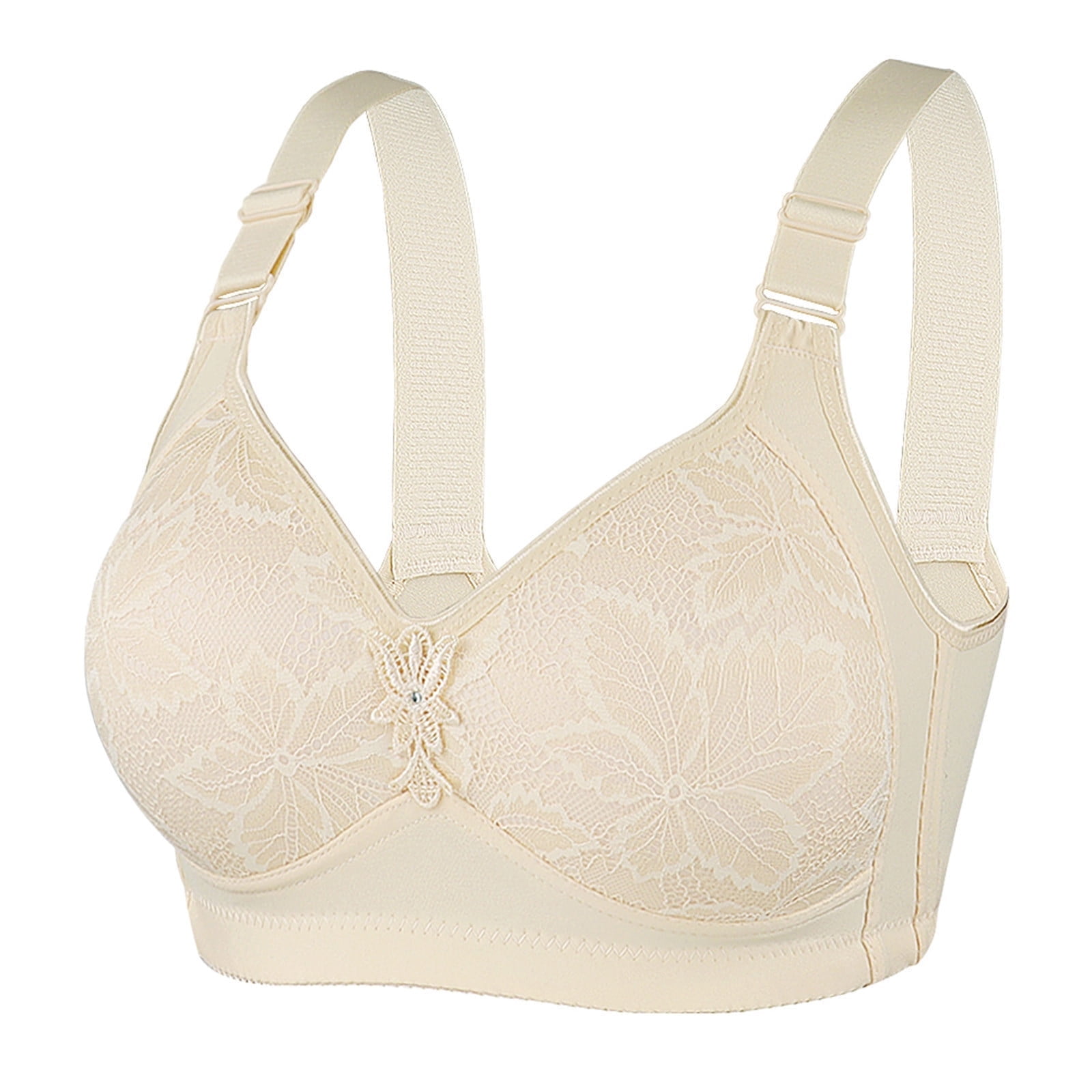 Ersazi Bras for Women No Underwire Woman'S Embroidered Glossy ...