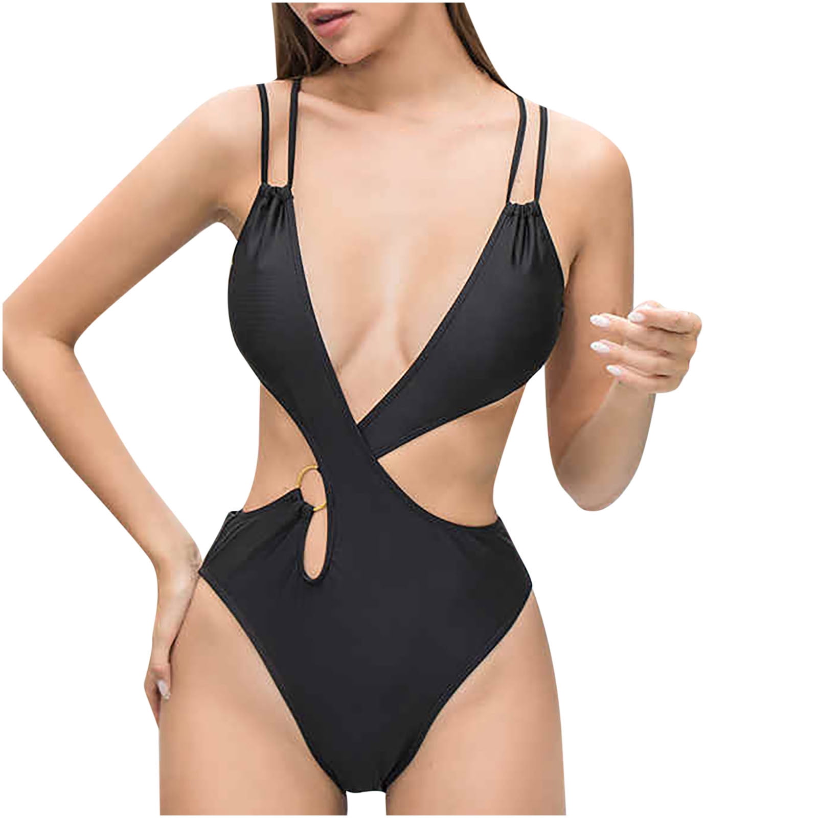 Ersazi One Piece Bathing Suit For Women Womens New Fashion Splicing