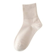 Classic Old School white Striped Tube Socks, Yellow (Single Pair ...