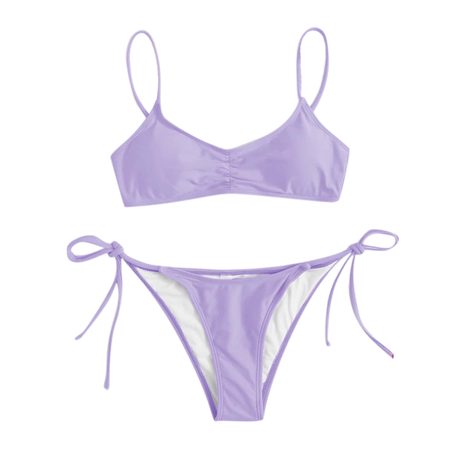 Ersazi Swim Suits For Women 2024 Womens High Breast Contrast Gradient