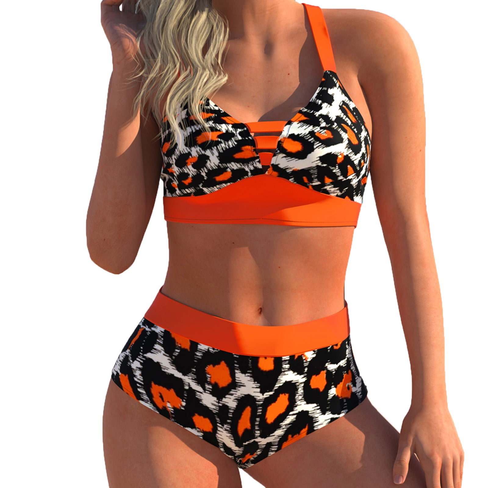 Ersazi Swim Suits For Women 2024 Fashion Women Split Swimsuit Show