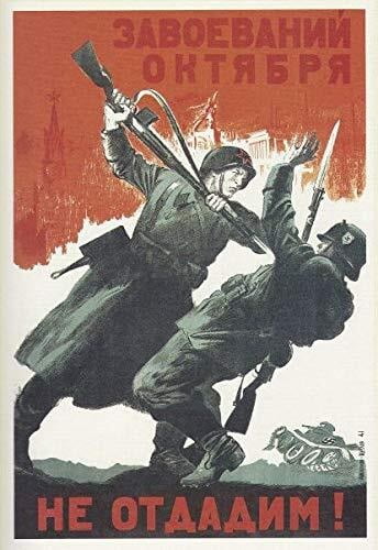 Erusean Military Surplus Soviet WW2 Propaganda Poster - Walmart.com