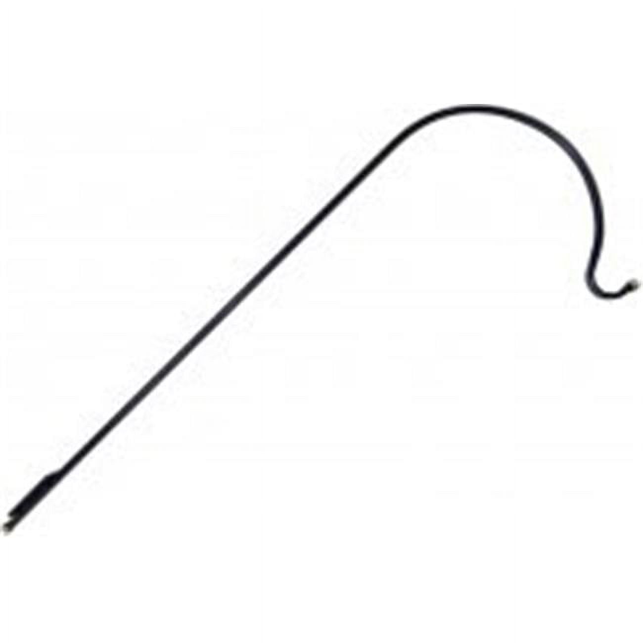 Erva Adjustable Deck Hook, Black - Walmart Business Supplies