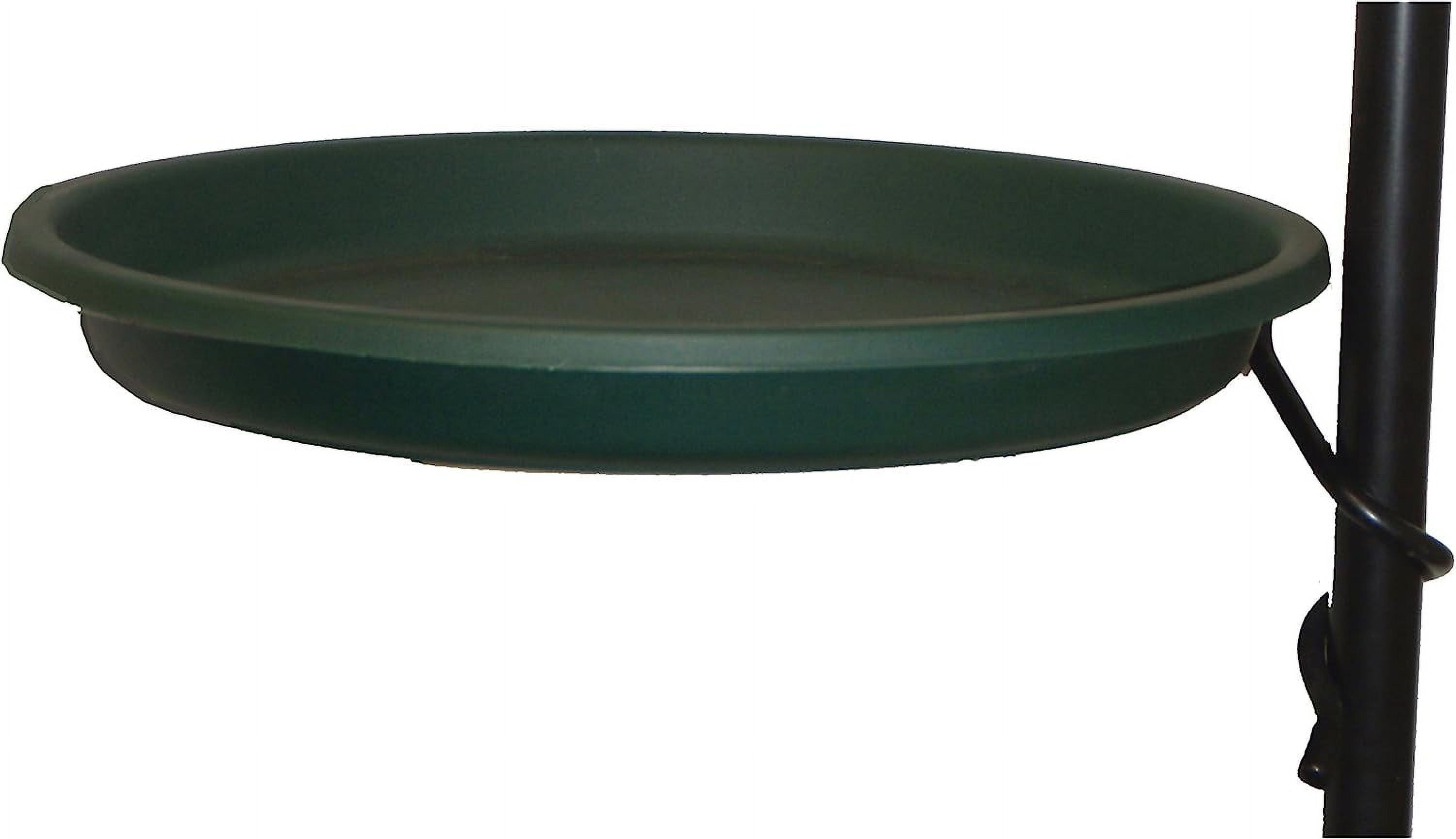 Erva BA7W Quick Connect Bird Bath Pole Mount for 1-Inch Poles, 12-Inch ...