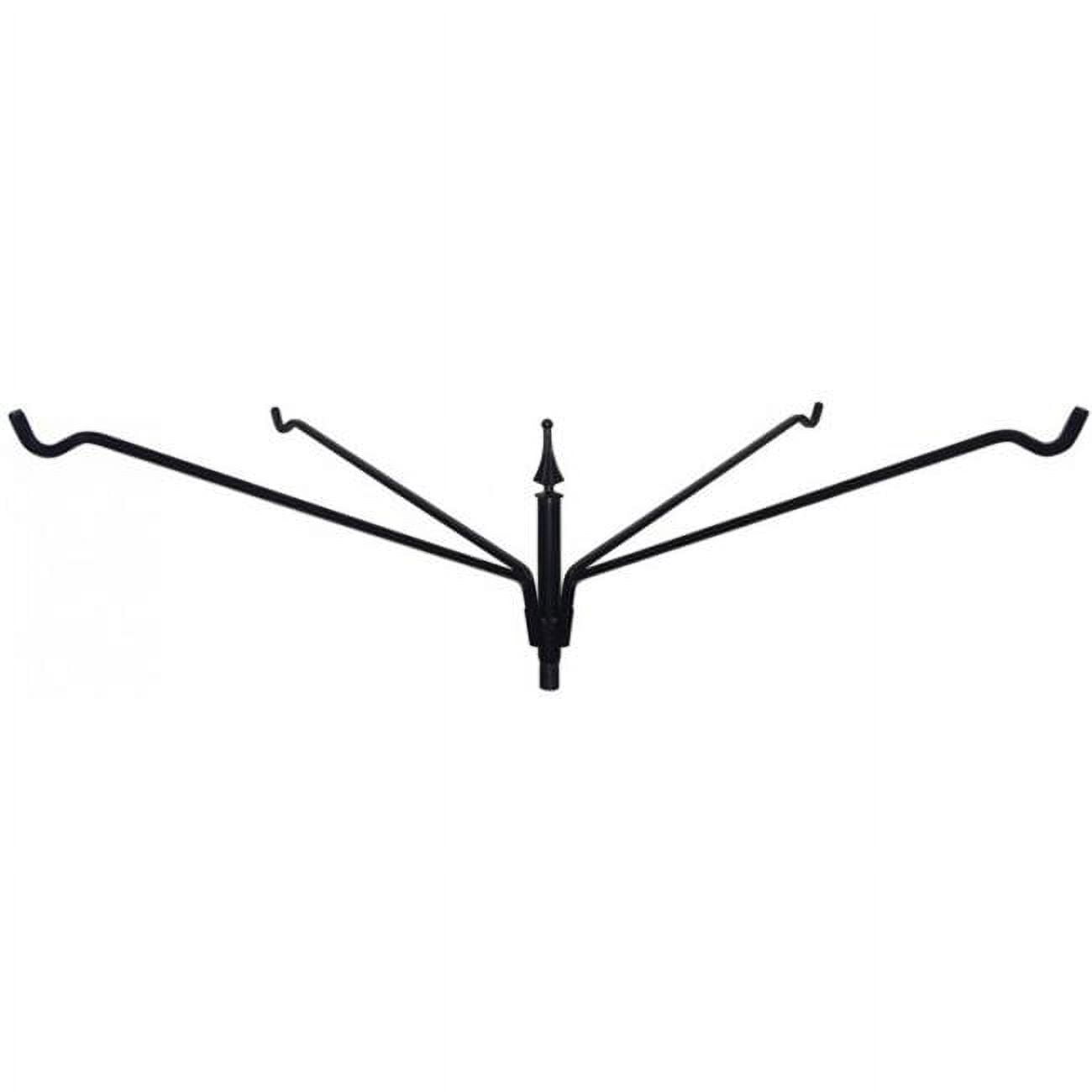 Erva Steel Four Arm Extended Reach Hanger, Black, 45" - Walmart.com