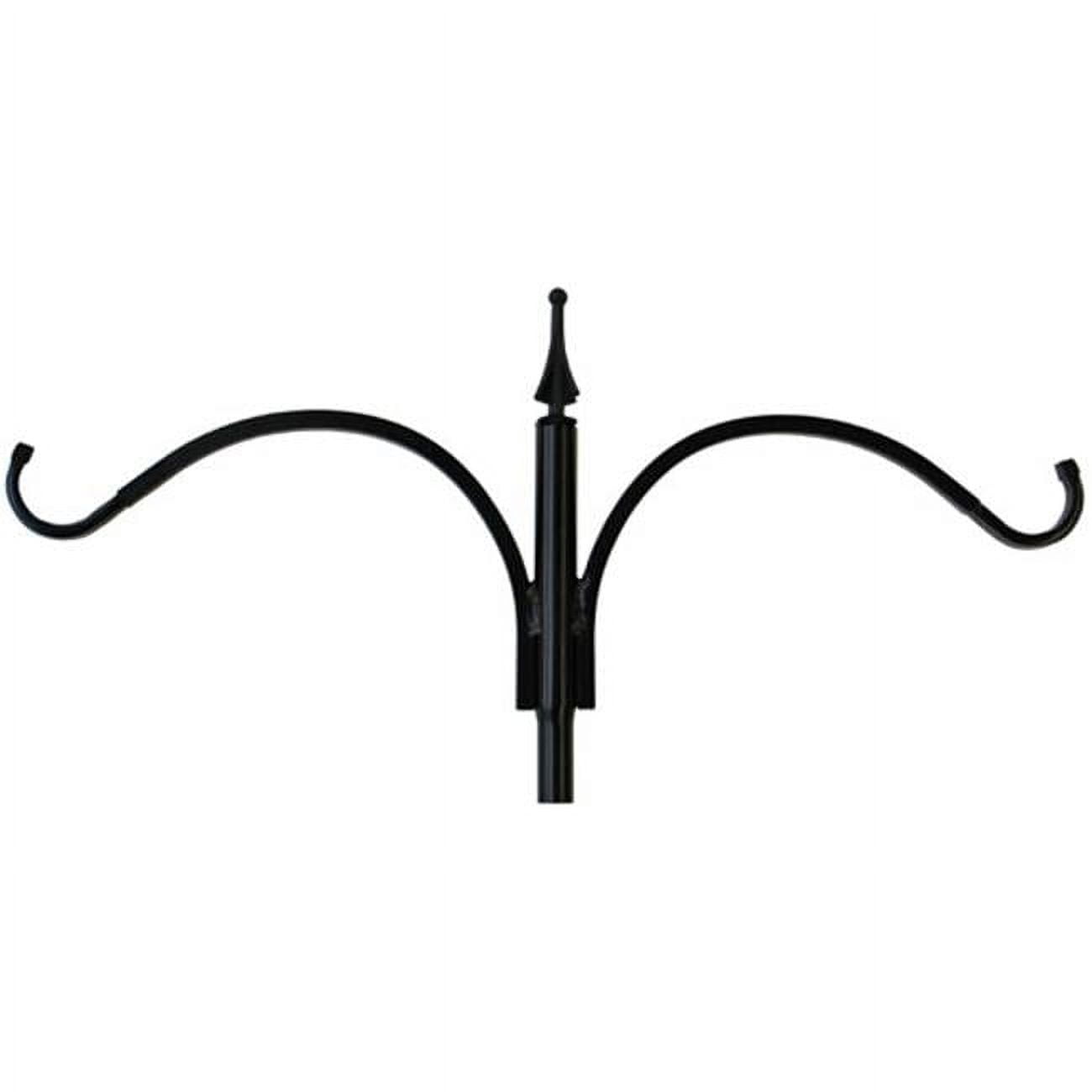 Erva Wrought Iron Double Arm Hanger, Black, 25" - Walmart.com