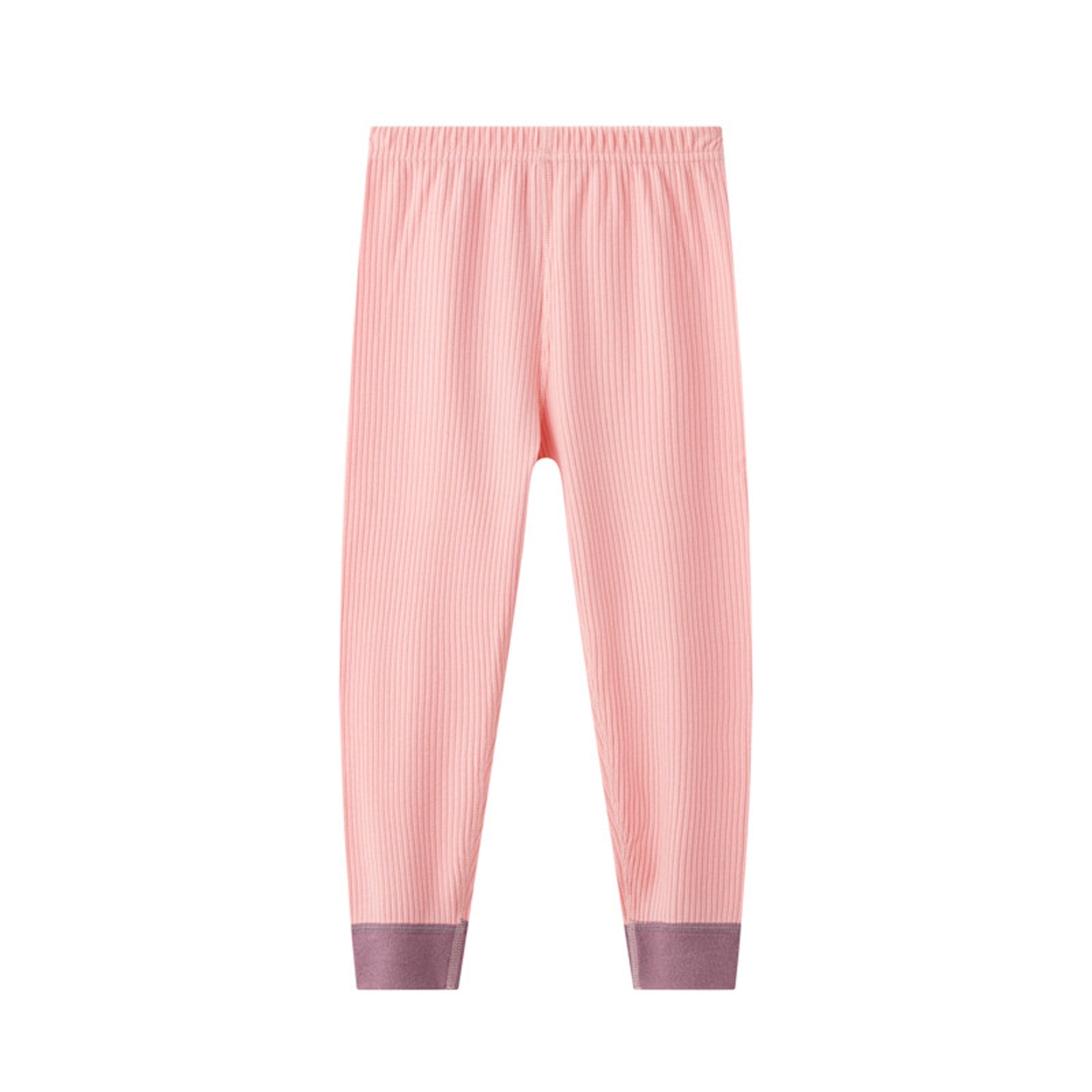 Erwazi Girls Knit Leggings Casual Warm Soft Comfortable PJ Lounge Pants ...