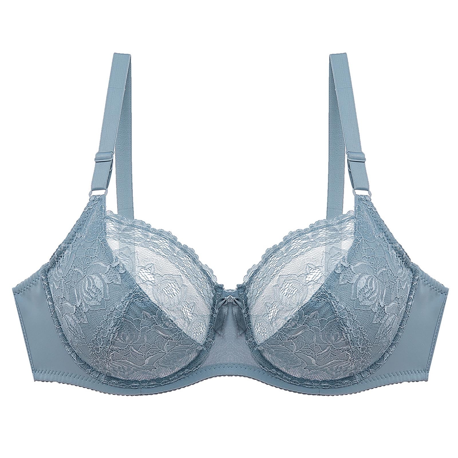 Erwazi Lace Bras for Women Underwire High Support Comfort Push Up ...