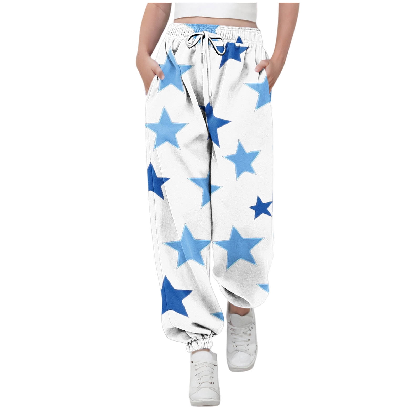 Erwazi Toddler Kids Sweatpants Boys Girls Star Graphic Print Pants ...