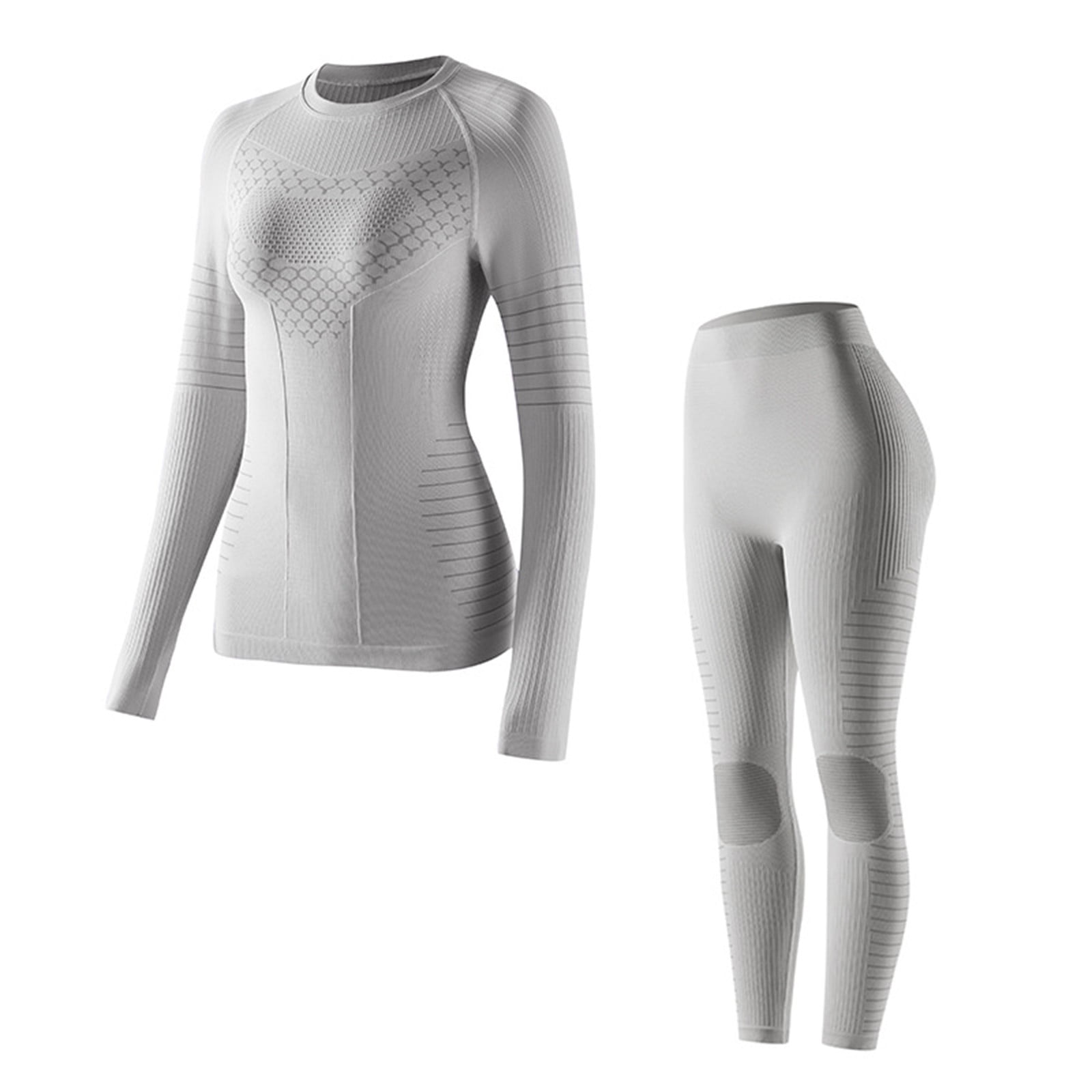 Erwazi Women's Ski Base Layer Set Thermal Compression Slim Fit Quick ...