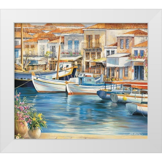 Erwin, Eric 13x12 White Modern Wood Framed Museum Art Print Titled ...