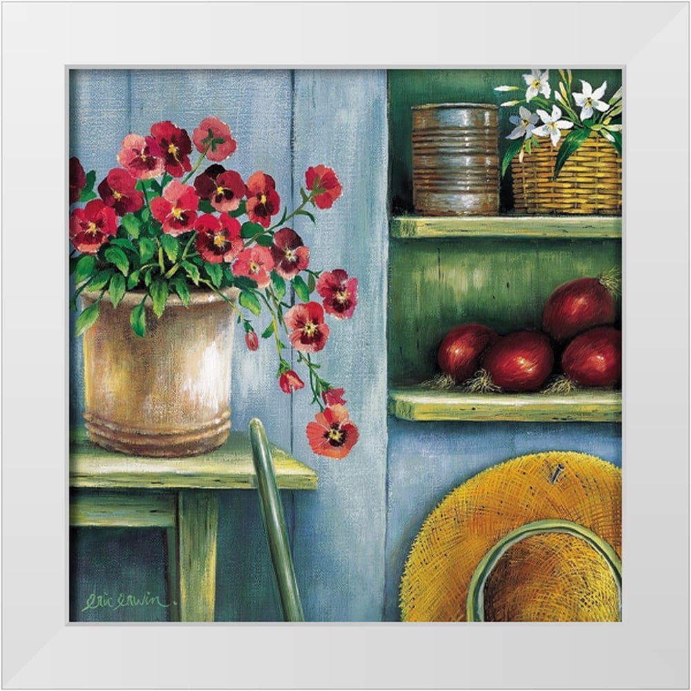 Erwin, Eric 20x20 White Modern Wood Framed Museum Art Print Titled ...