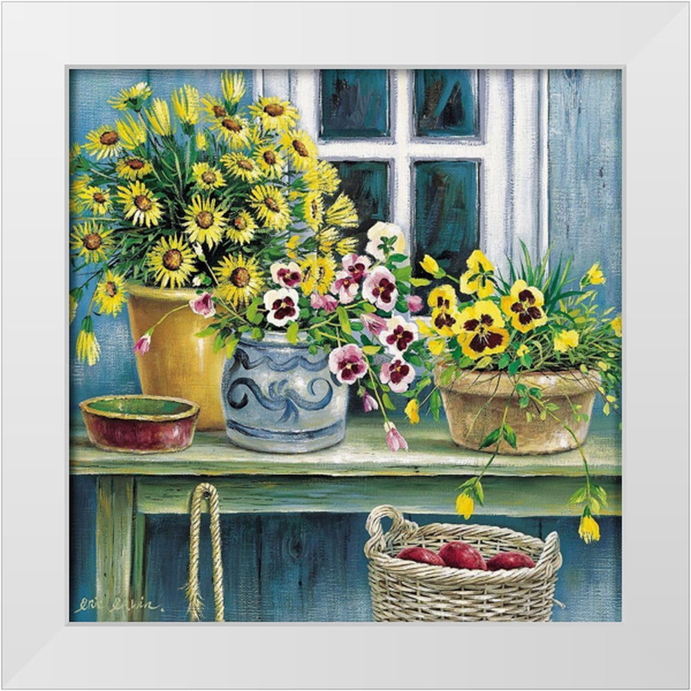 Erwin, Eric 20x20 White Modern Wood Framed Museum Art Print Titled ...