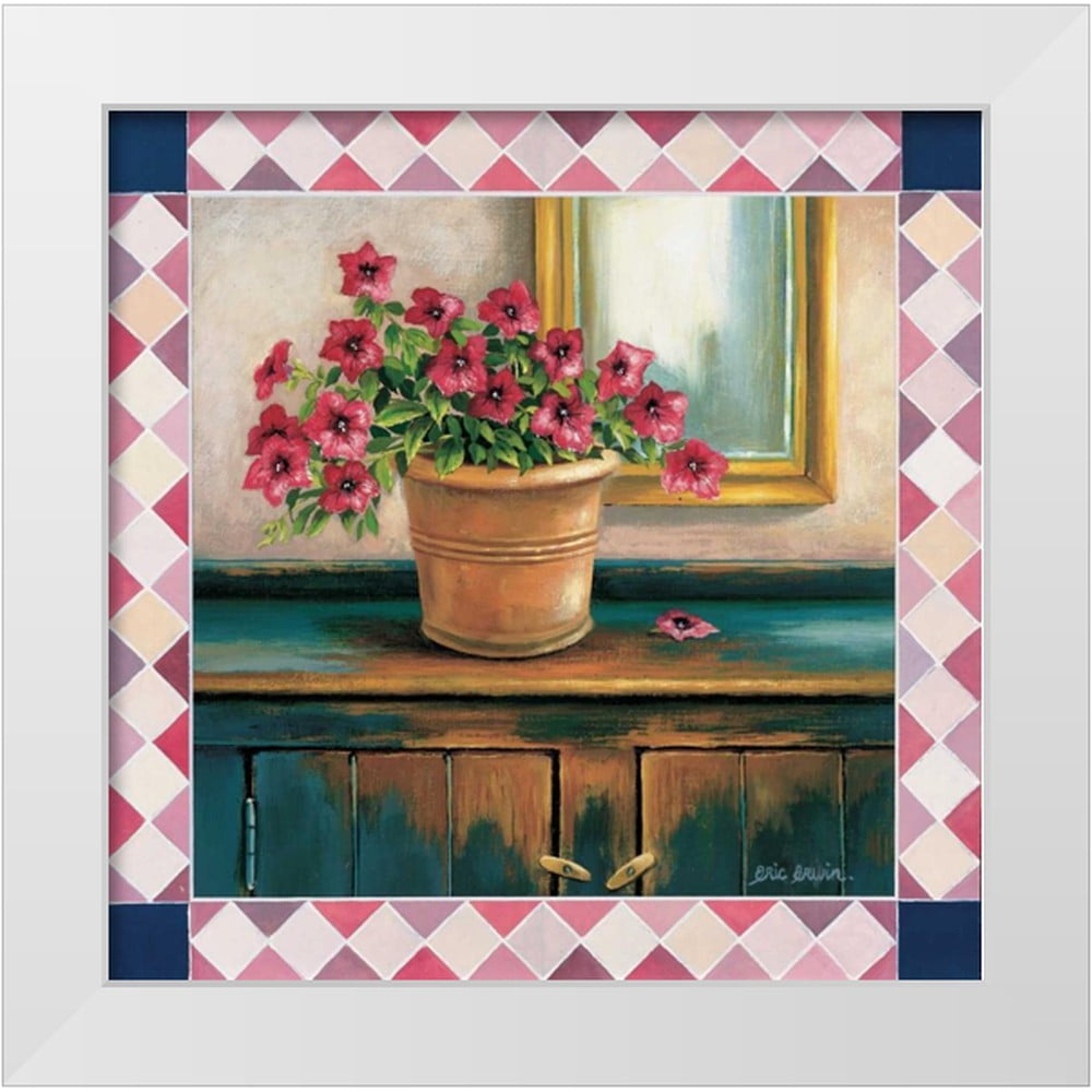 Erwin, Eric 20x20 White Modern Wood Framed Museum Art Print Titled ...