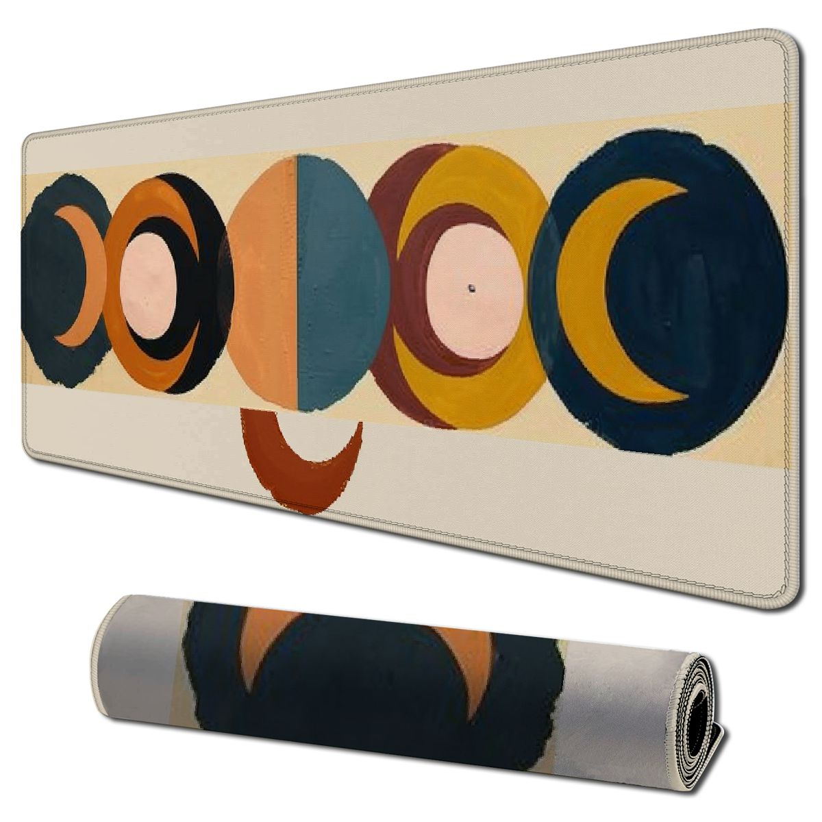 Erxjss Boho Sun and Moon Mouse Pad Extended Large Gaming Mousepad Big ...