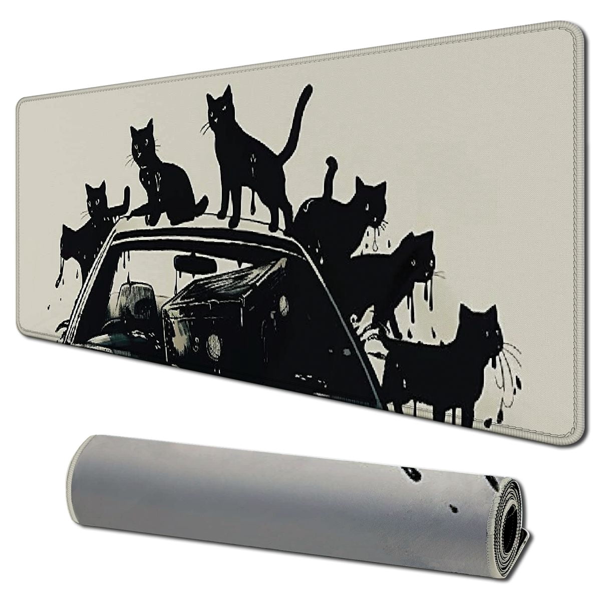 Erxjss Gaming Mouse Pad Extended Mouse Pad, Large Cute Big Computer ...