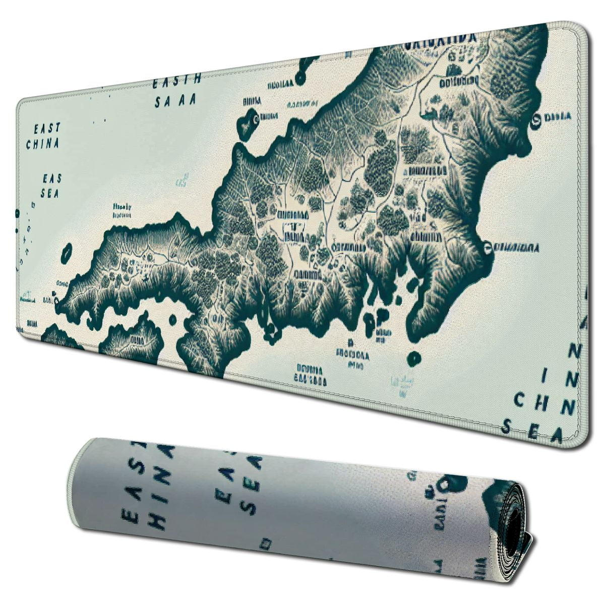 Erxjss Okinawa Computer Mouse Pad, Japanese Political Map with The ...